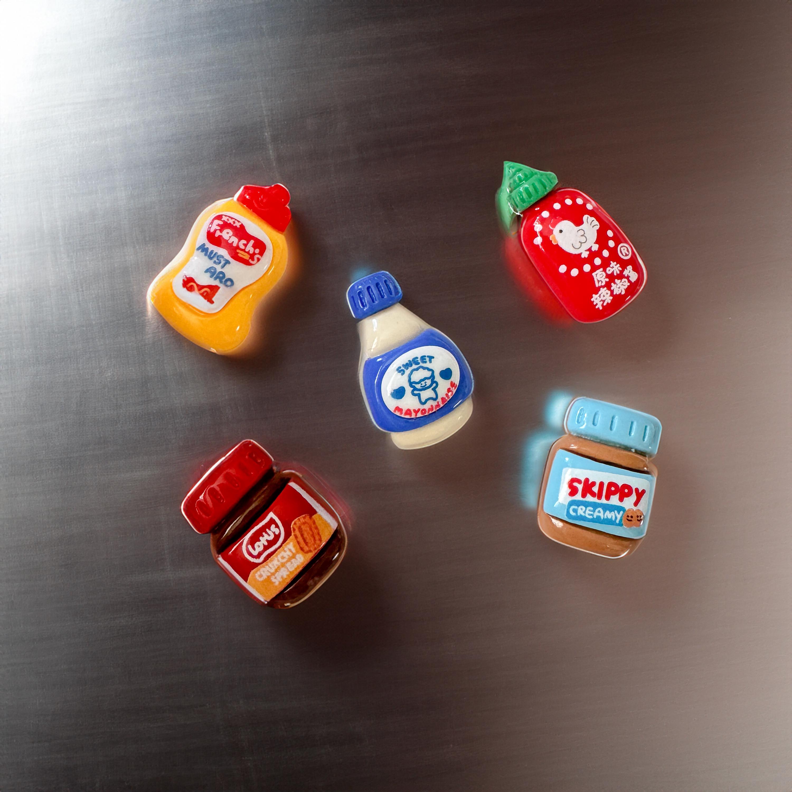 Magnet Fridge Magnetic Kitchen Cute Accessory Decor Fridge Magnets ...