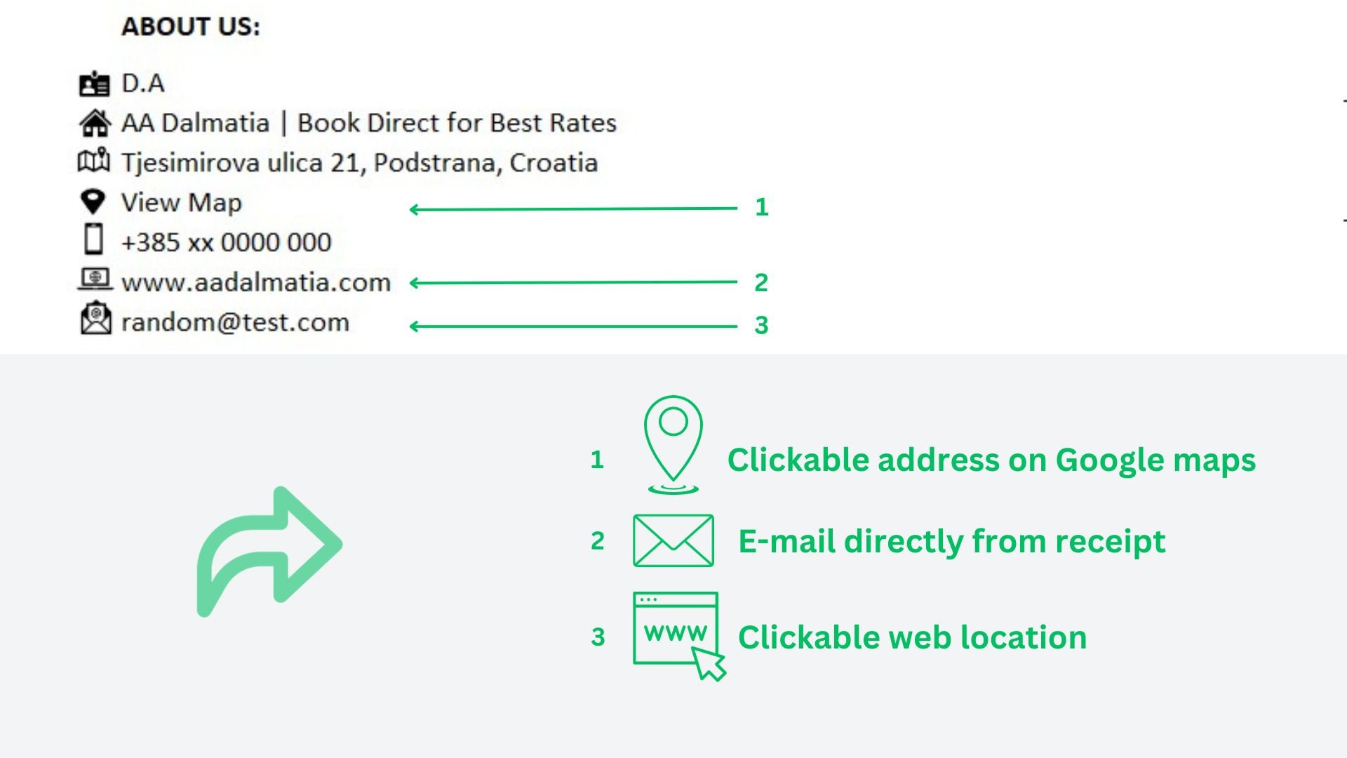 Vacation Rental Printable Receipt Short Term Rental Editable - Etsy