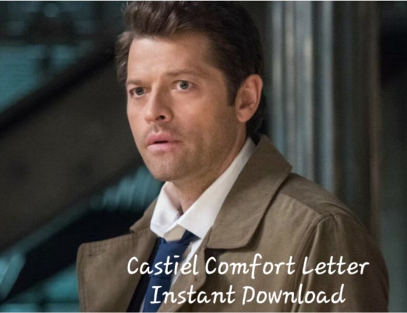 Castiel Comfort Letter - Etsy