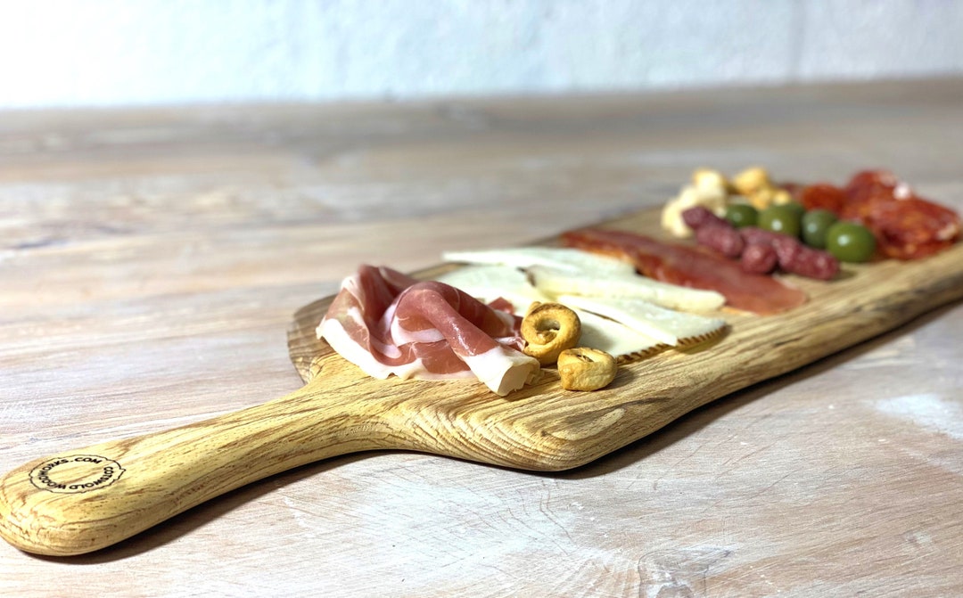 Handmade Solid Oak Charcuterie Board Cheeseboard Serving Platter - Etsy UK