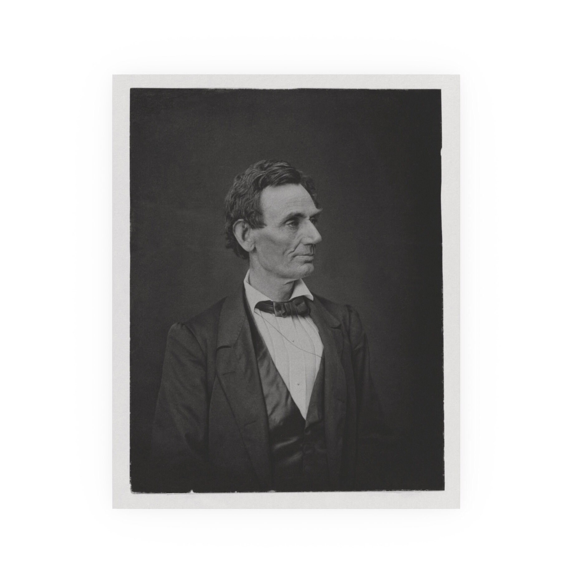 Alexander Hesler - Abraham Lincoln (1860) Presidential Candidate ...