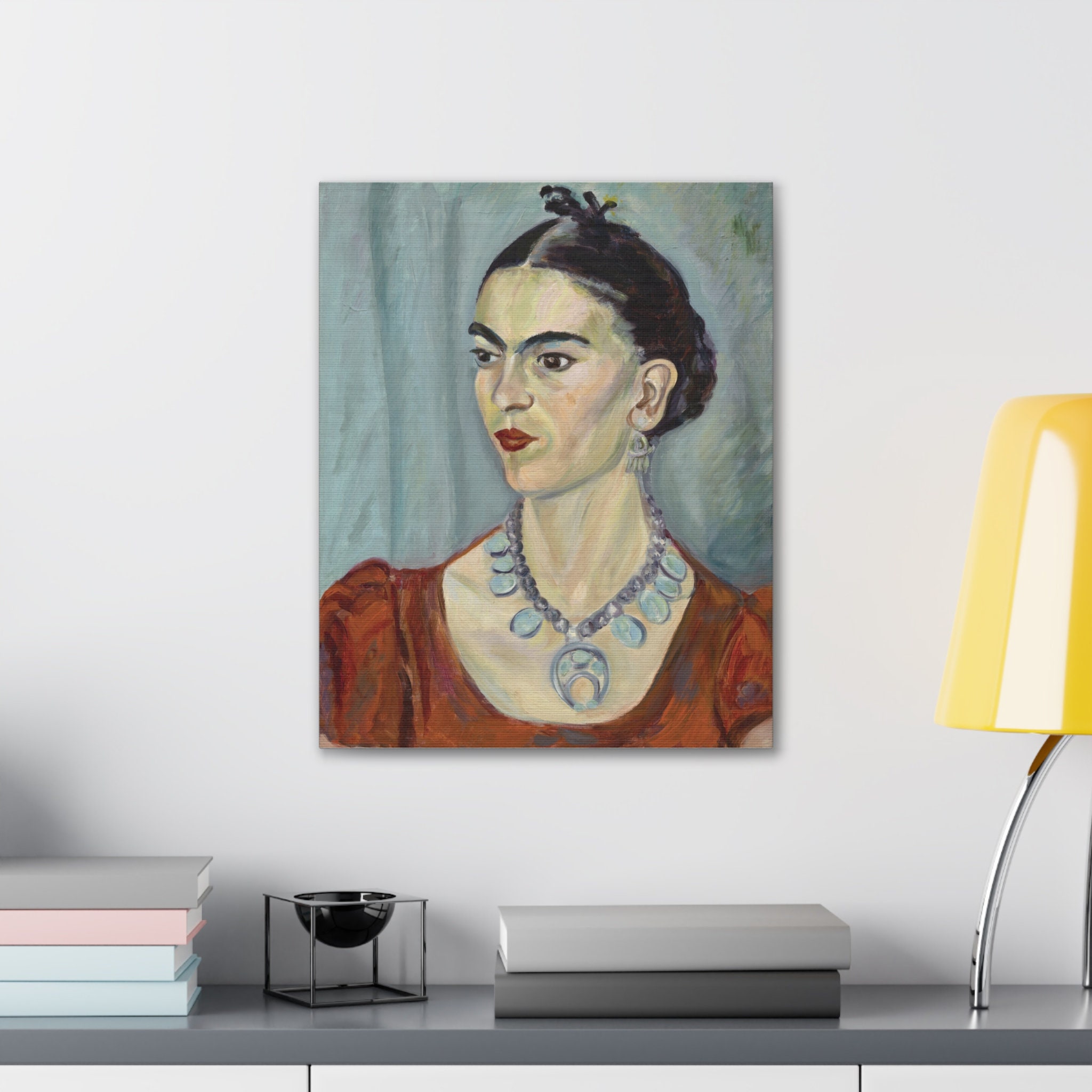 Frida Kahlo Portrait by Magda Pach 1933 1.25 Canvas Wrap Art Print 3 ...