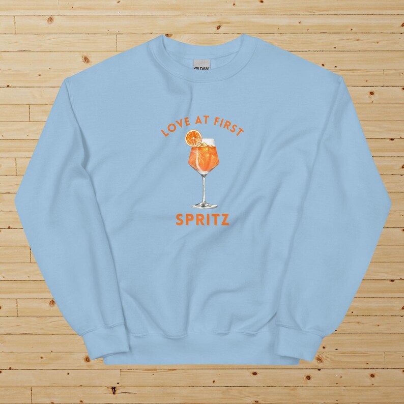 Aperol Spritz Sweatshirt | Aperol Spritz Crewneck, Aperol Spritz Theme ...