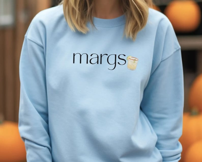 Margarita Sweatshirt | Margs Crewneck Sweatshirt | Margarita Crewneck ...