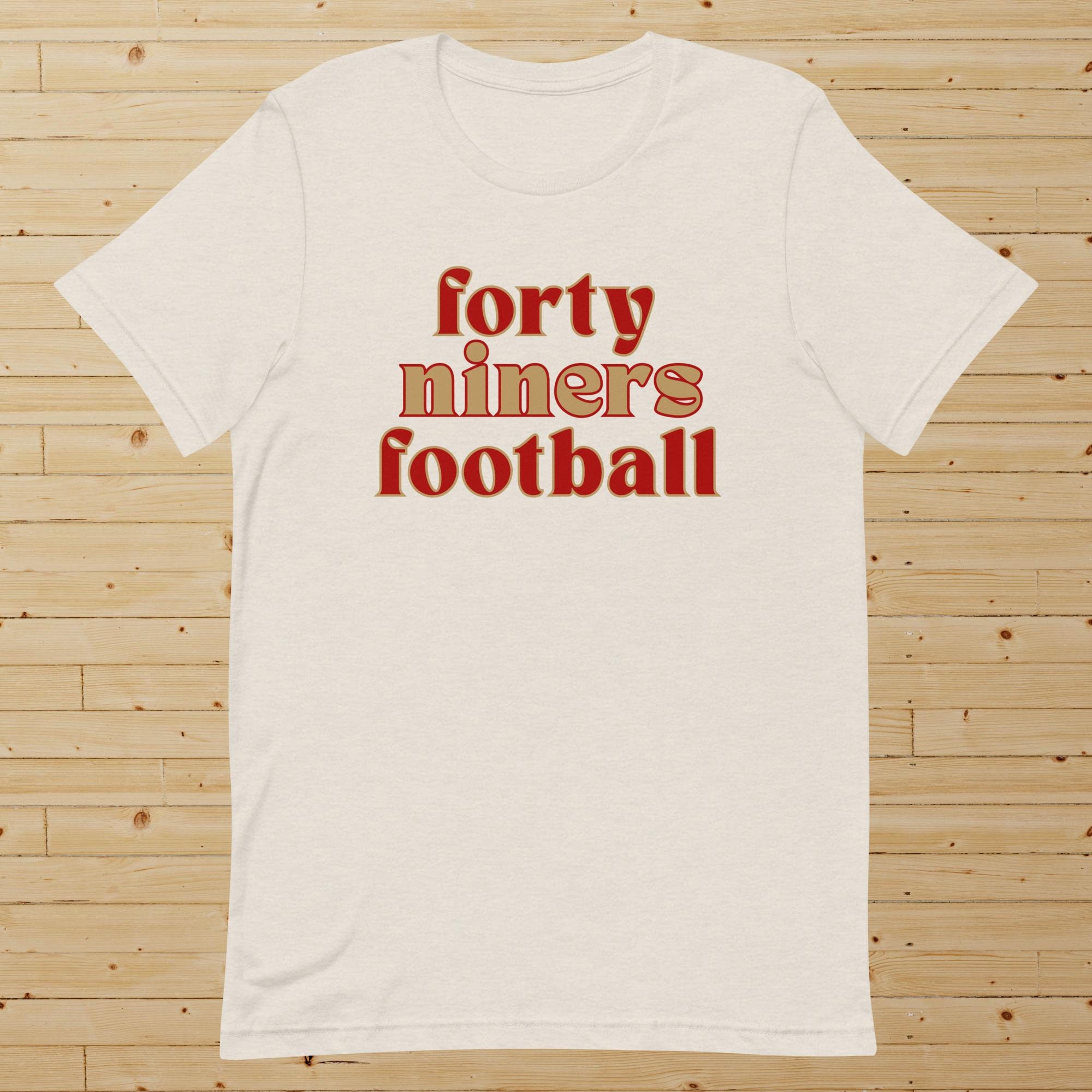 San Francisco Niners Shirt 49ers Football T-shirt SF - Etsy