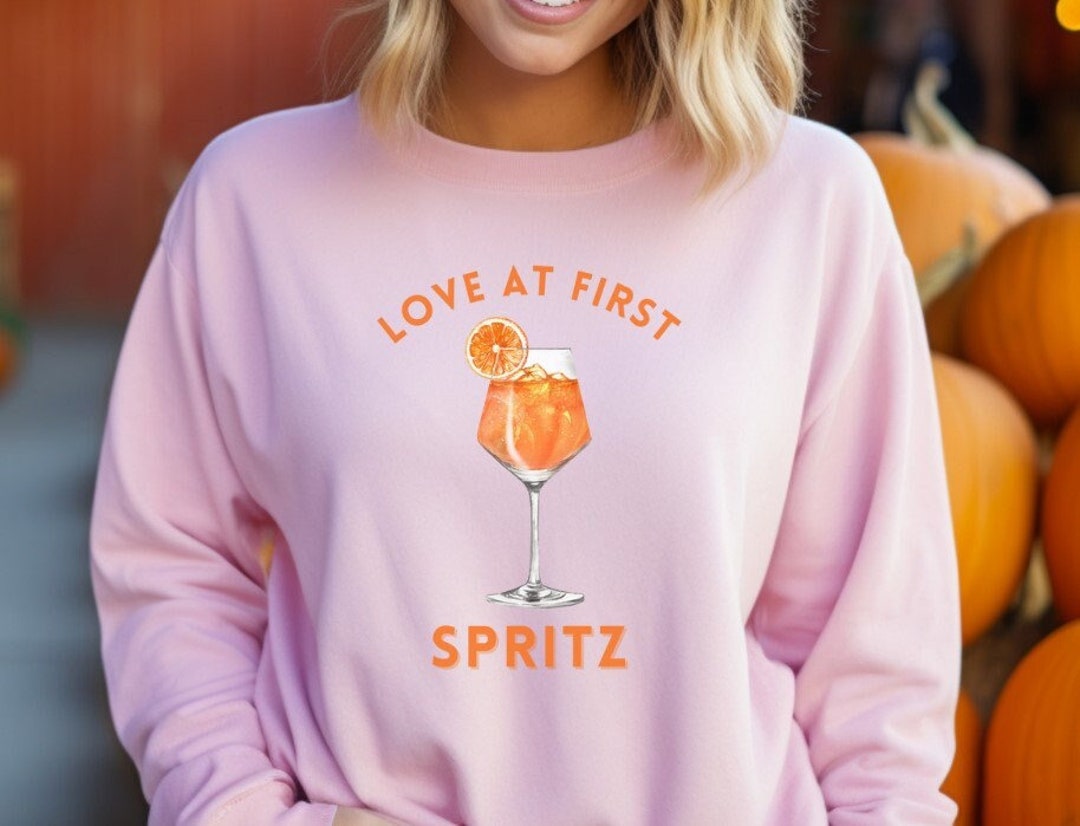 Aperol Spritz Sweatshirt | Aperol Spritz Crewneck, Aperol Spritz Theme ...