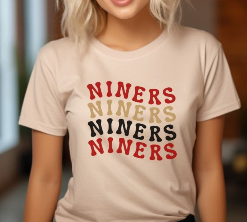 San Francisco Niners Shirt | 49ers Football T-shirt | SF Football ...