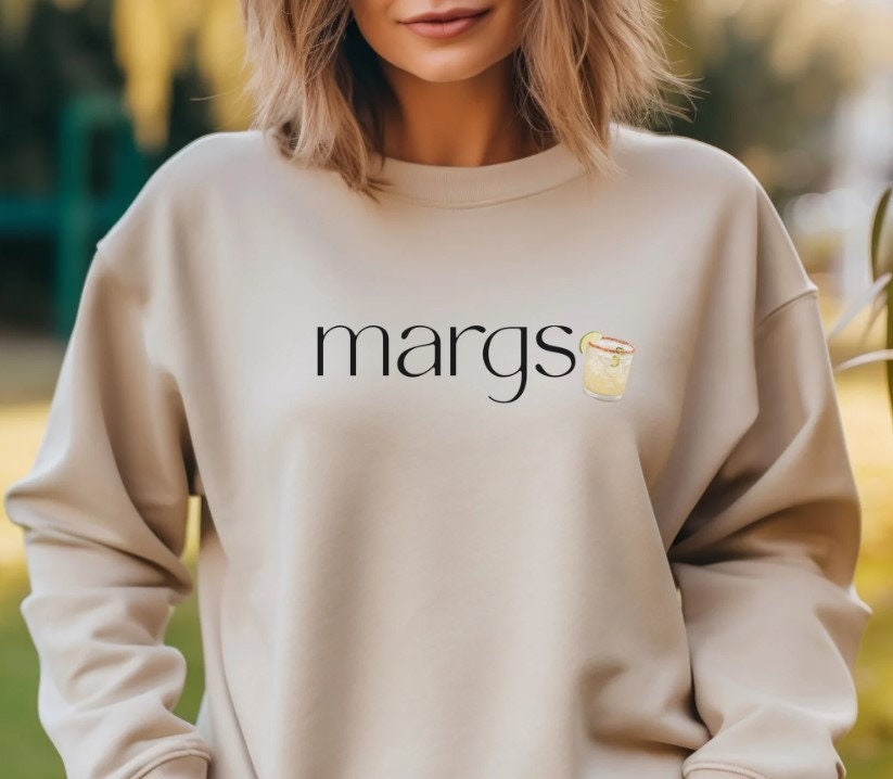 Margarita Sweatshirt | Margs Crewneck Sweatshirt | Margarita Crewneck ...