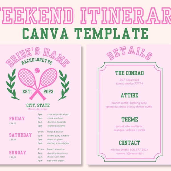 Preppy Tennis - Etsy