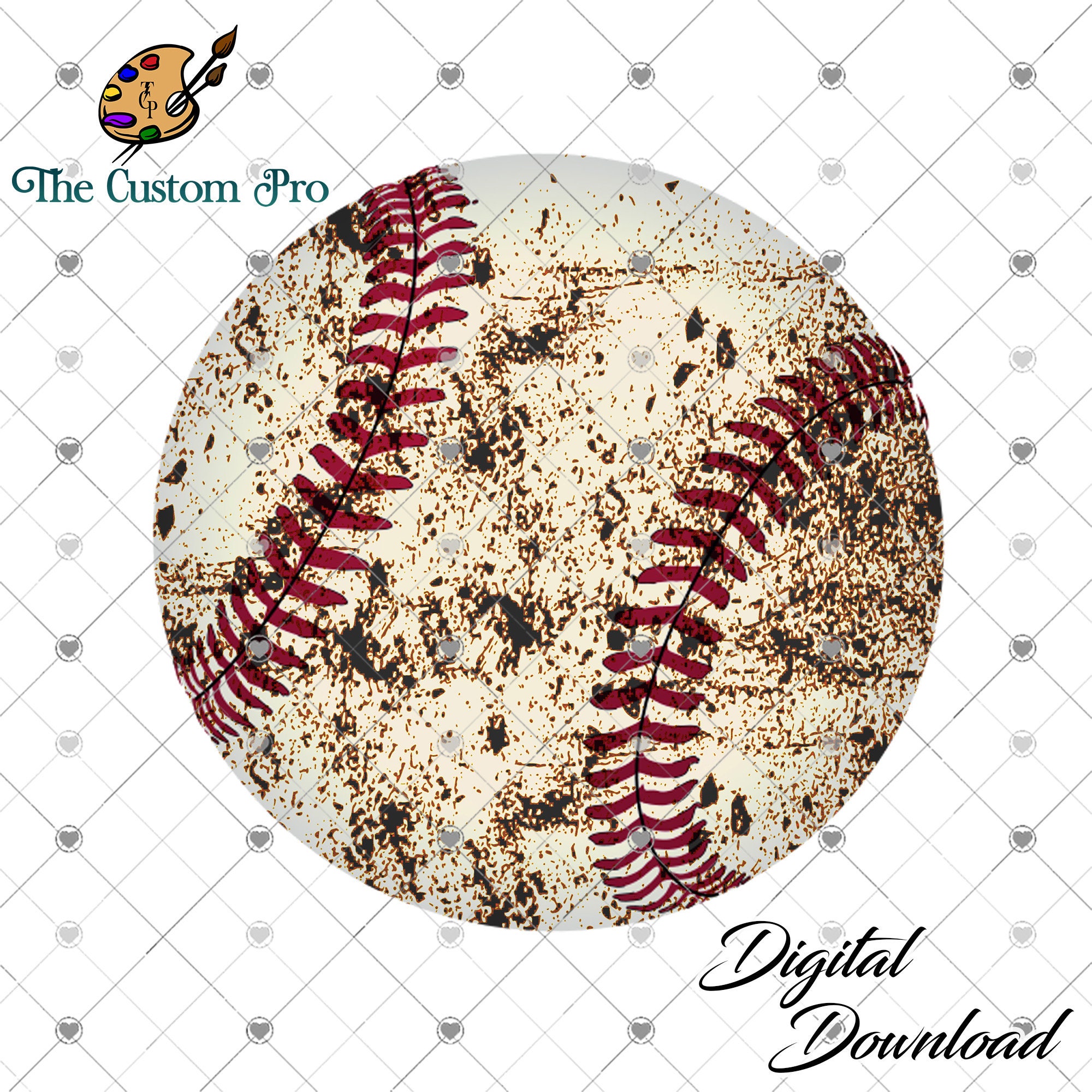 Baseball Dirty Ball Sublimation Png Design, Dirty Baseball Png ...