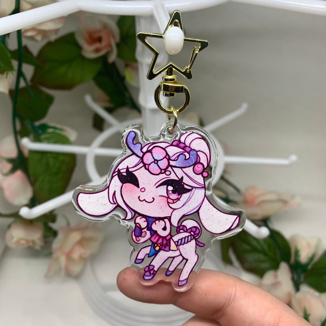 League of Legends Chibi Spirit Blossom Lillia 2.5inch Acrylic Keychain ...