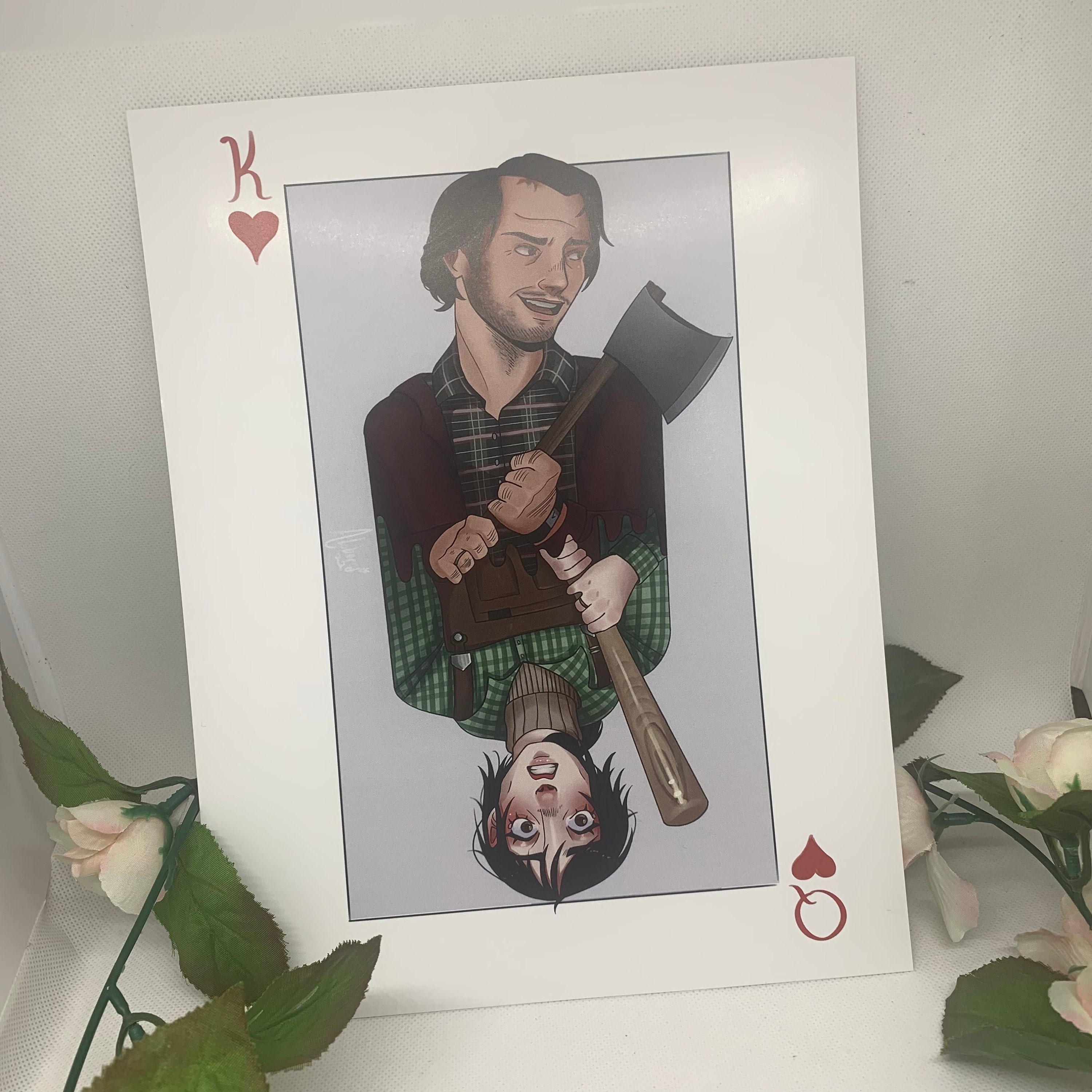 The Shining Queen/king of Hearts Jack and Wendy Torrence 8.5x11 Glossy ...