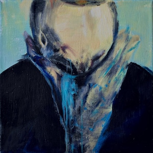 Detroit: Become Human Markus Oil Painting Handmade Identity-despair - Etsy