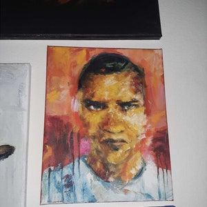 Detroit: Become Human Markus Oil Painting Handmade Identity-doubts - Etsy