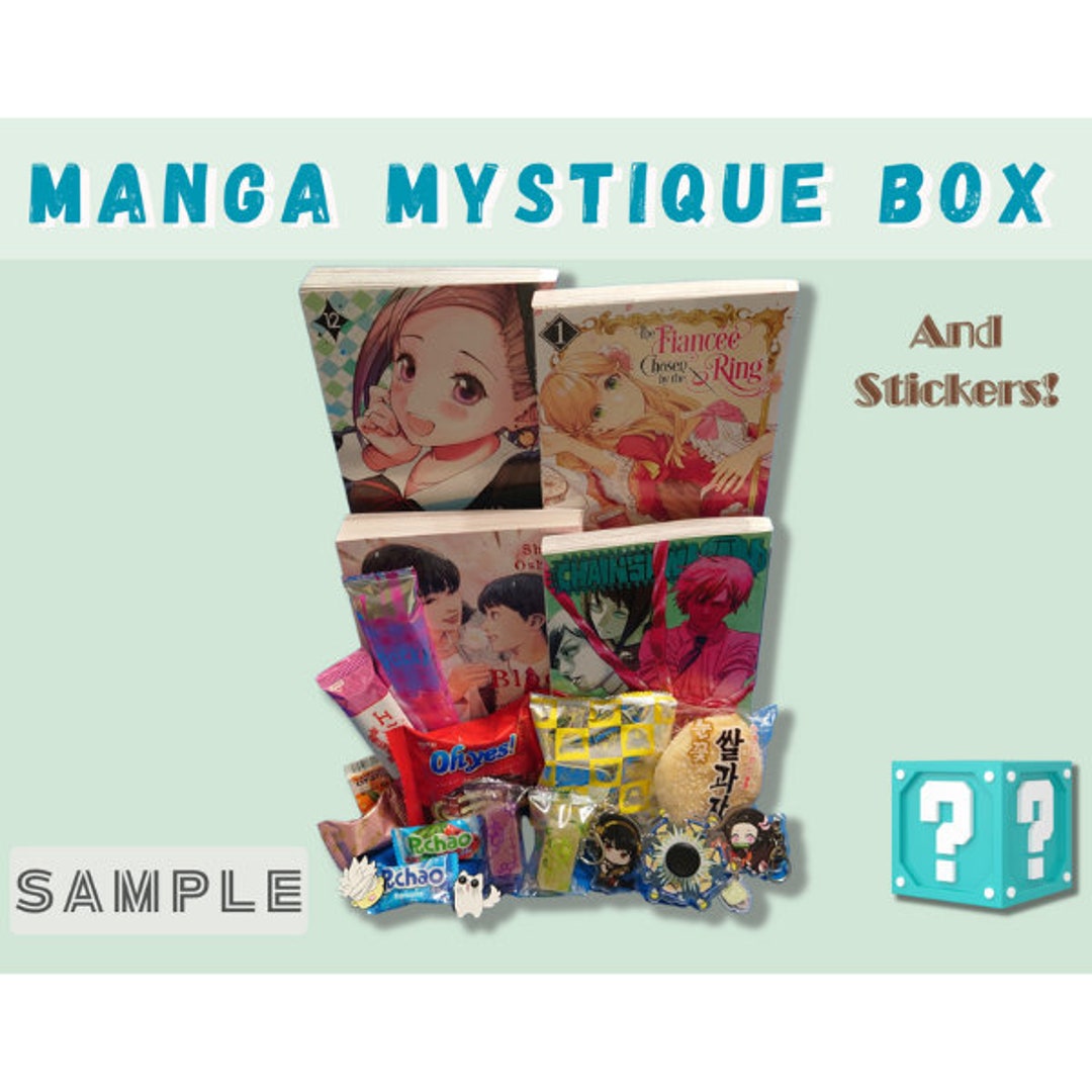 Mystery Manga Anime Snack Suprise Blind Box Gift Tier 2 - Etsy
