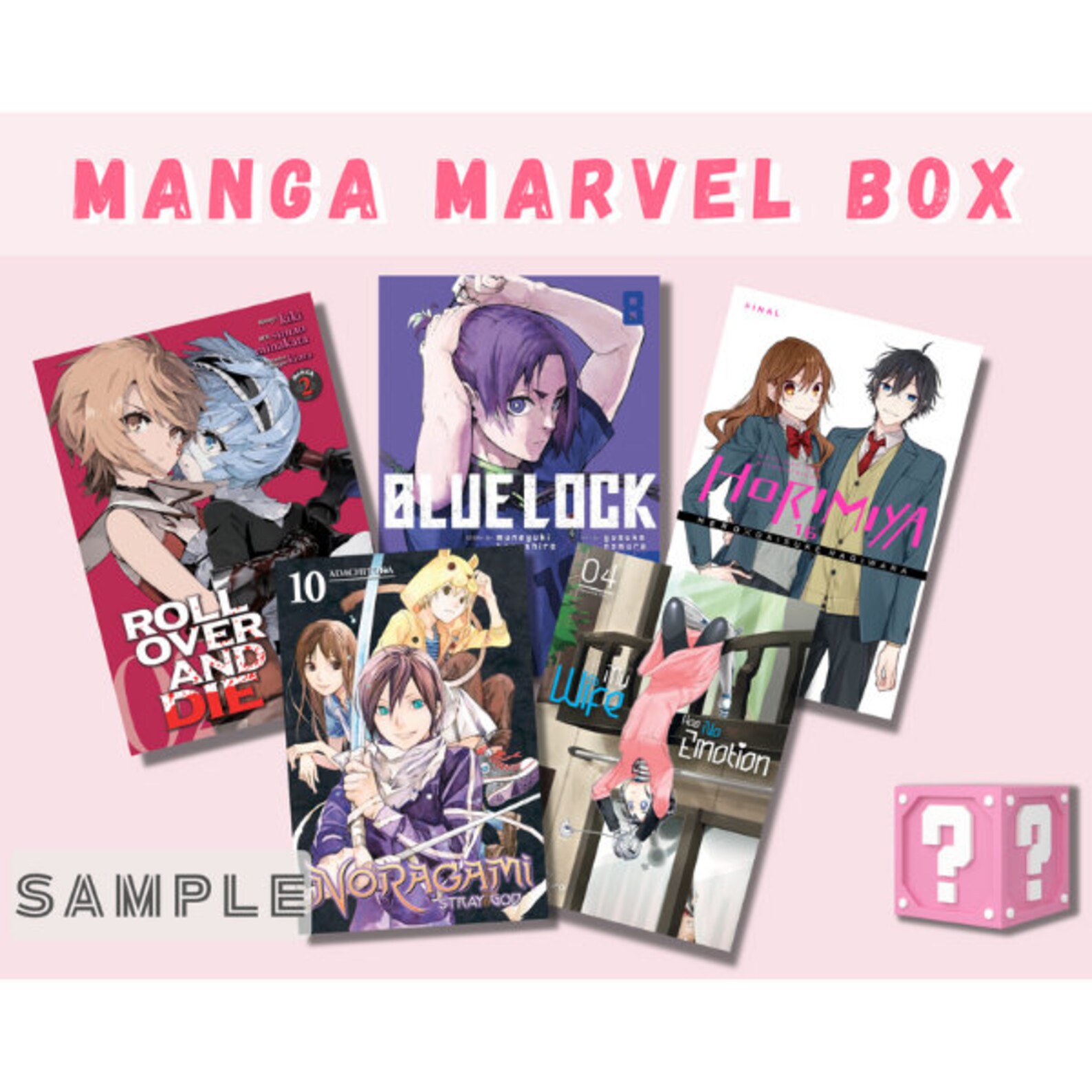 Mystery Manga Suprise Blind Box Gift - Etsy
