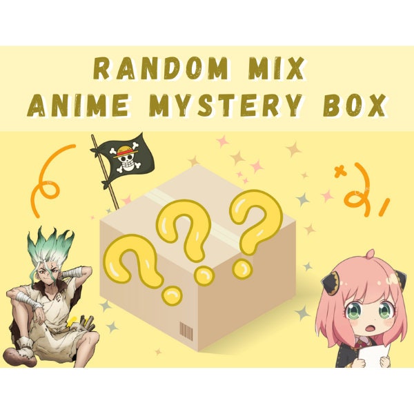 Anime Mystery Box - Shop Online - Etsy