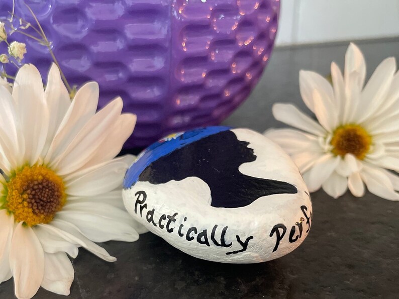 Mary Poppins Painted Rock - Etsy