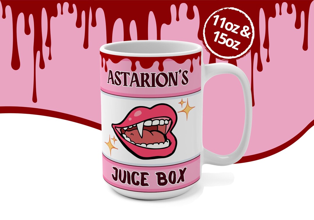 Astarion's Juice Box Mug Astarion BG3 Mug Baldur's Gate Merch Bg3 ...