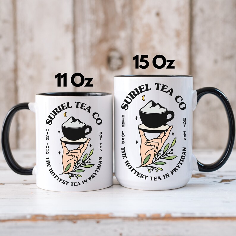 Suriel Tea Co Acotar Mug, the Hottest Tea in Prythian, High Lord Hot ...