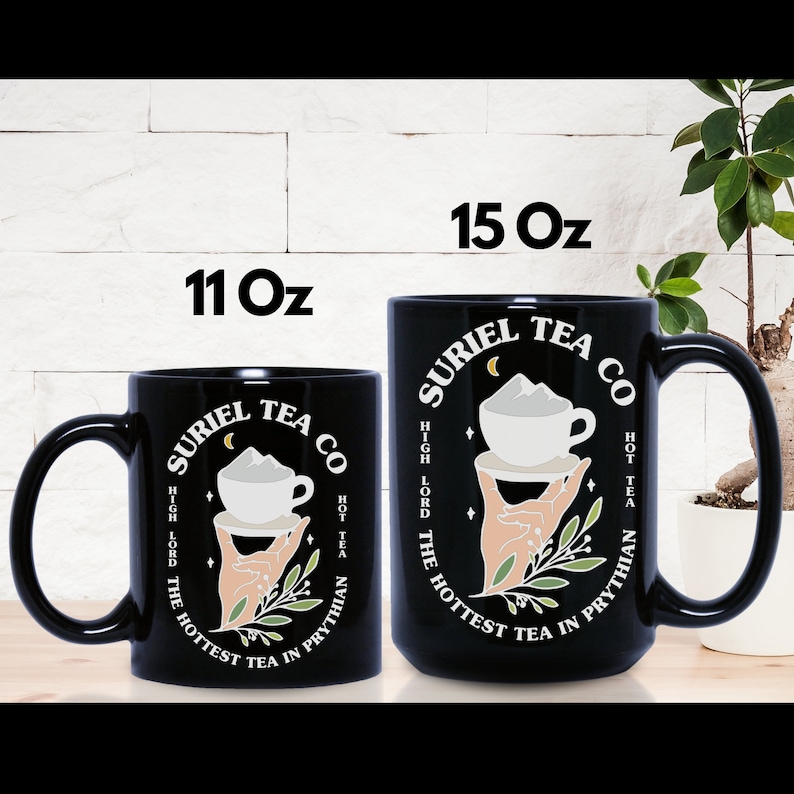 Suriel Tea Co Acotar Mug, the Hottest Tea in Prythian, High Lord Hot ...