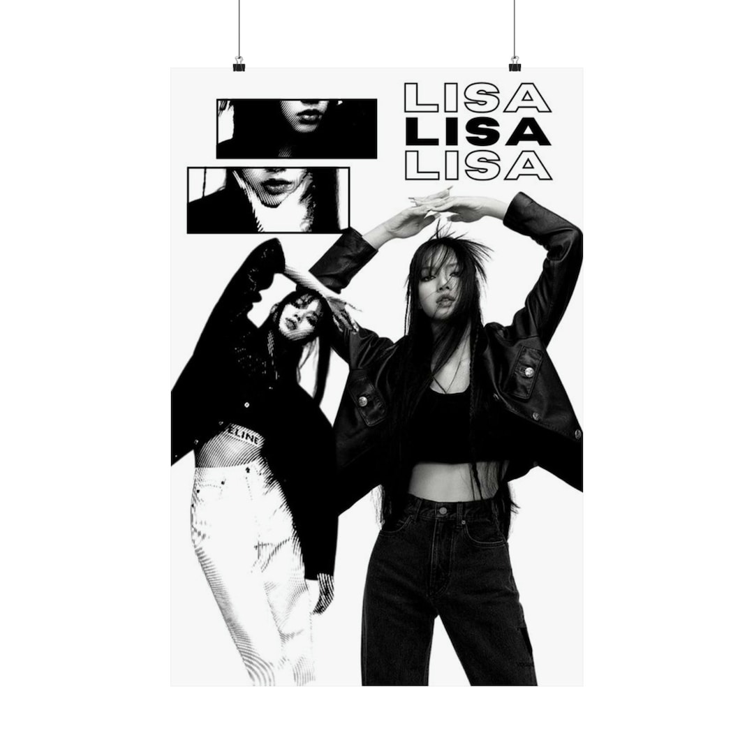 Blackpink Lisa Poster,kpop Gift,bp Poster,lalisa Manoban Poster,kpop ...