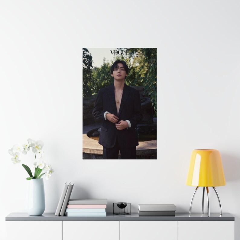 BTS V Vogue Photoshoot Posters Kim Taehyung V Posters Kpop - Etsy