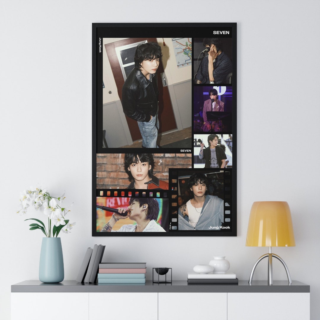 Bts Jungkook Seven Posters,bts Wall Print,bts Posters,jk Posters, Kpop ...