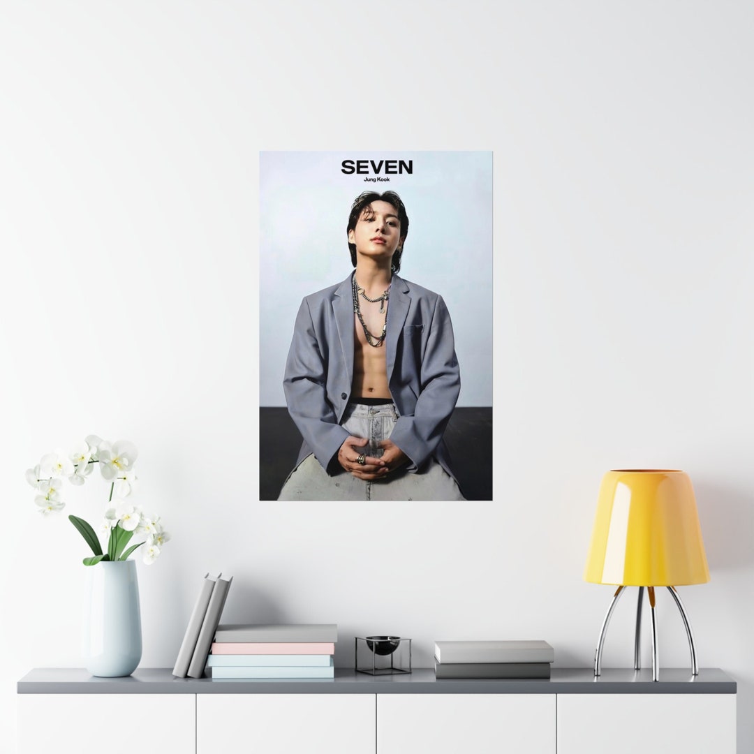 Bts Jungkook Seven Posters JK Sevenbts Wall Printbts - Etsy