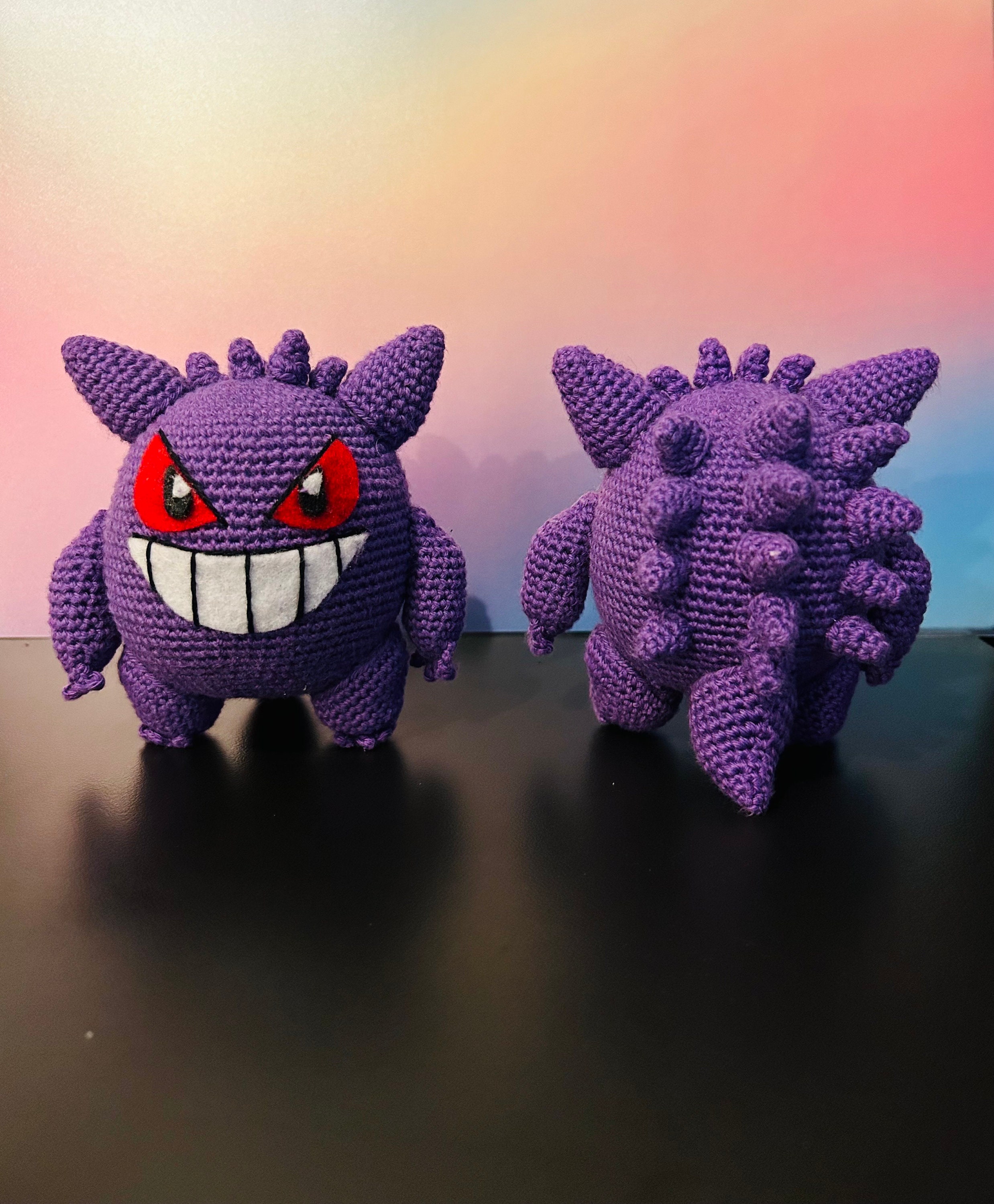 Crochet Gengar Amigurumi - Etsy