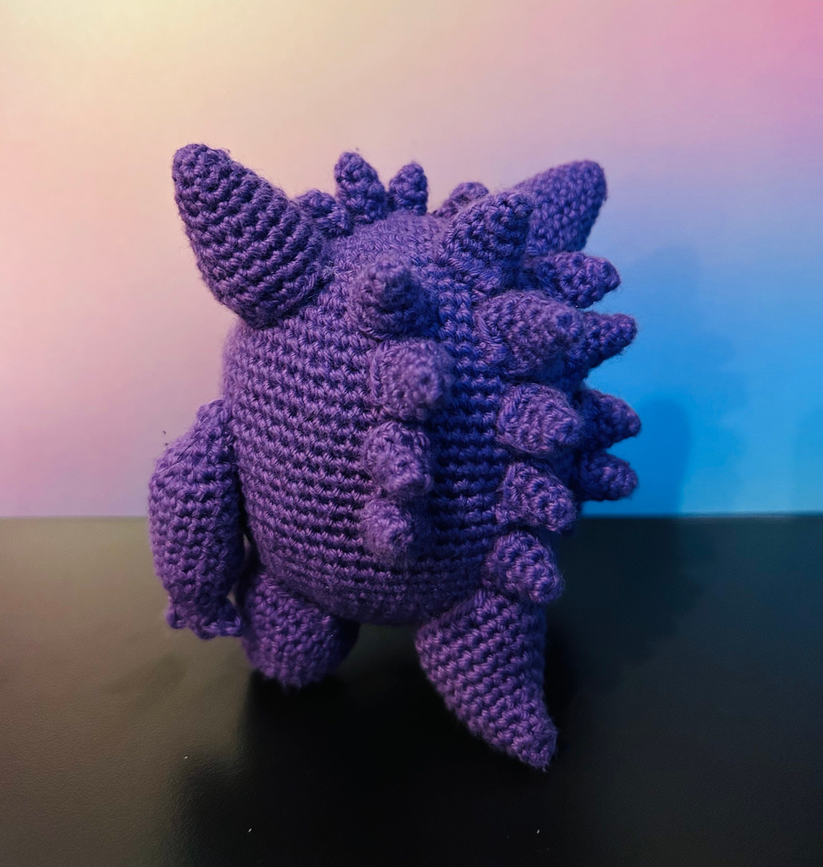 Crochet Gengar Amigurumi - Etsy