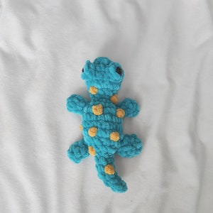 Slick the Salamander Crochet Lizard Amigurumi Pattern - English US ...