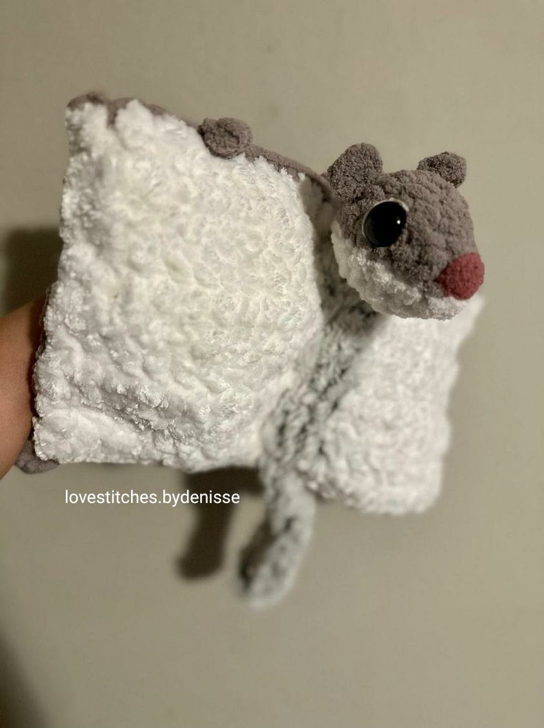Pip Siberian Flying Squirrel Crochet Pattern - Etsy