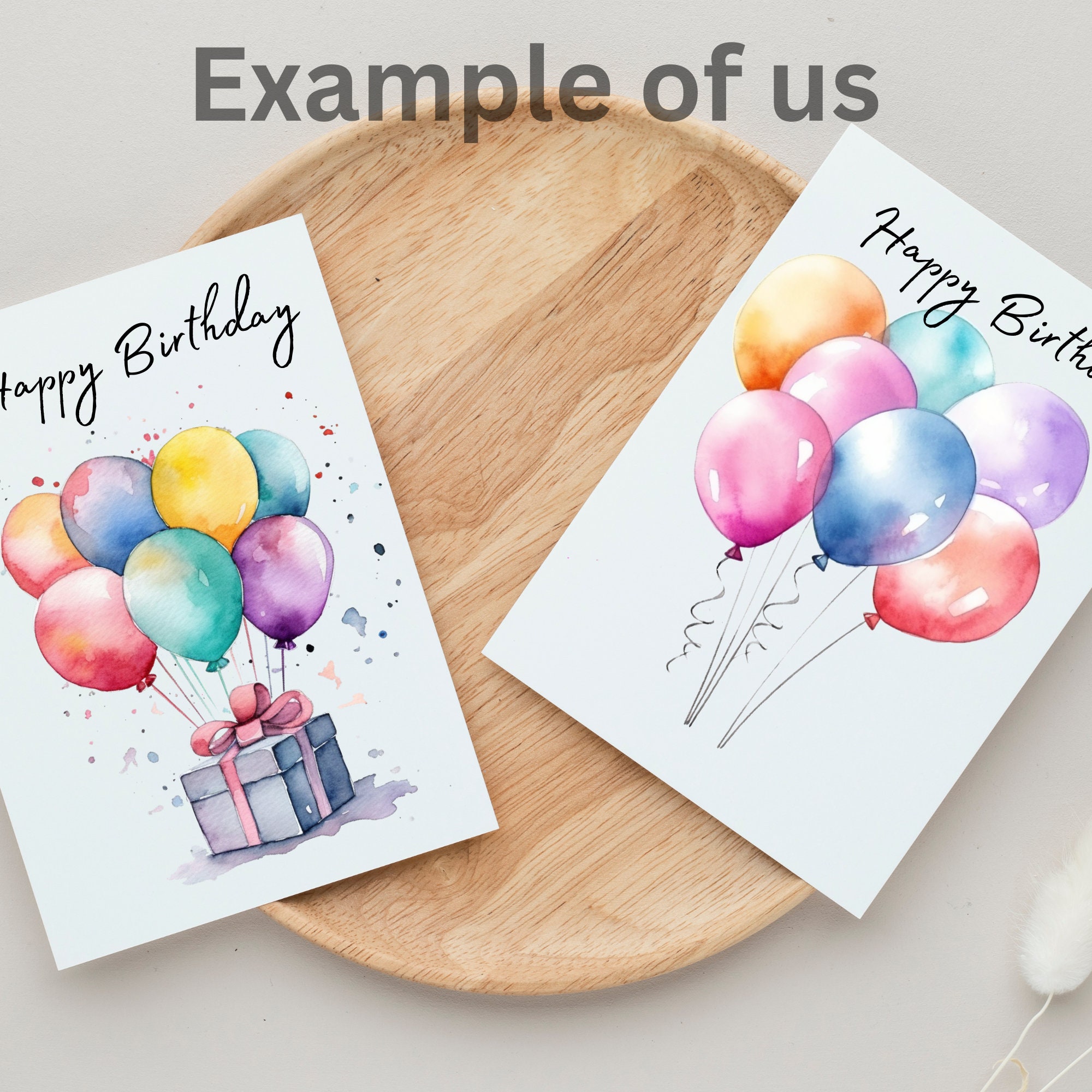 Set of 103 Watercolor Birthday Elements Clipart Festive & - Etsy