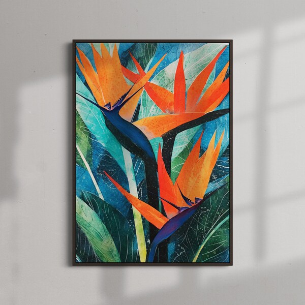 Strelitzia Art - Etsy