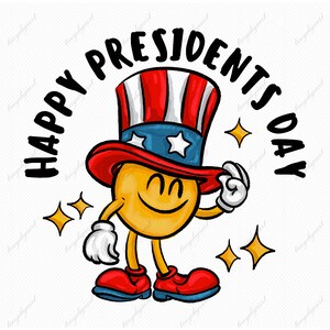 Happy Presidents Day Png, USA Emoji Png, Presidents Day, USA Png ...
