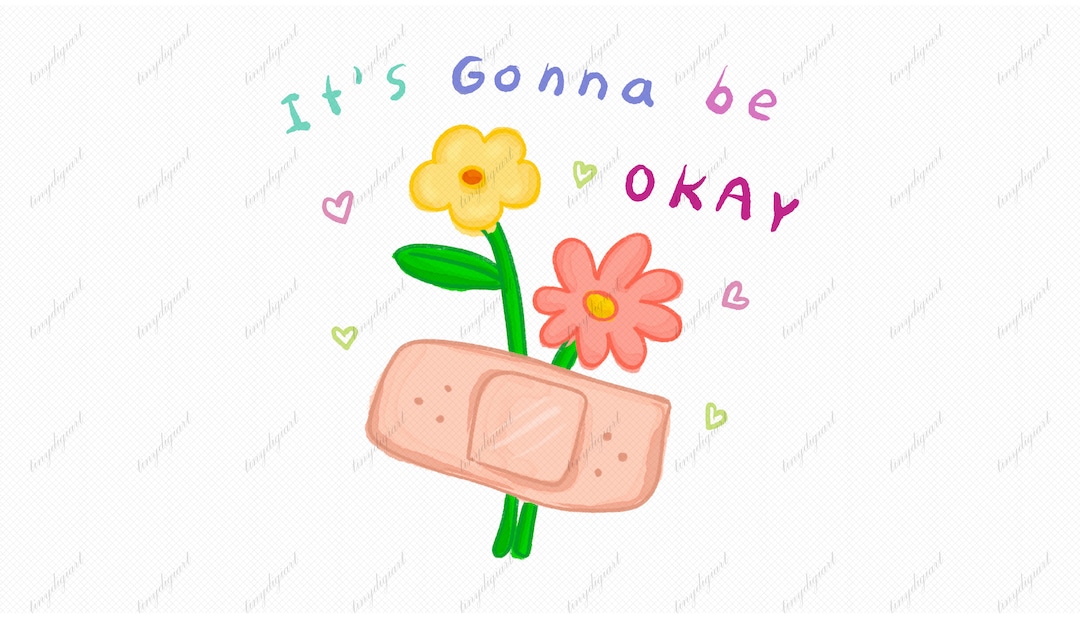 It's Gonna Be Okay Png, Svg, Rainbow Png, Clipart, Vector, Cricut, Cut ...