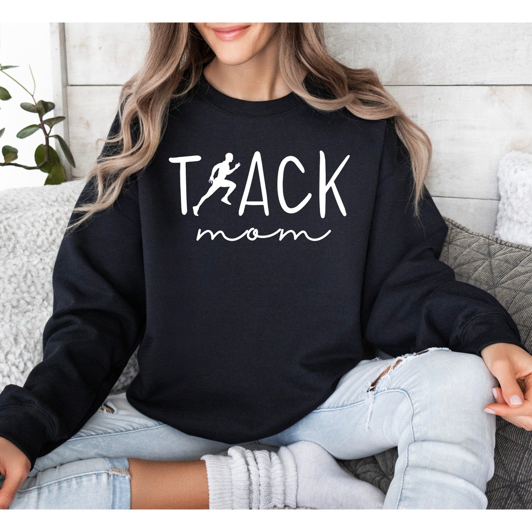 Track Mom Sweatshirt, Track Mom Crewneck, Track Meet Sweater, Track ...
