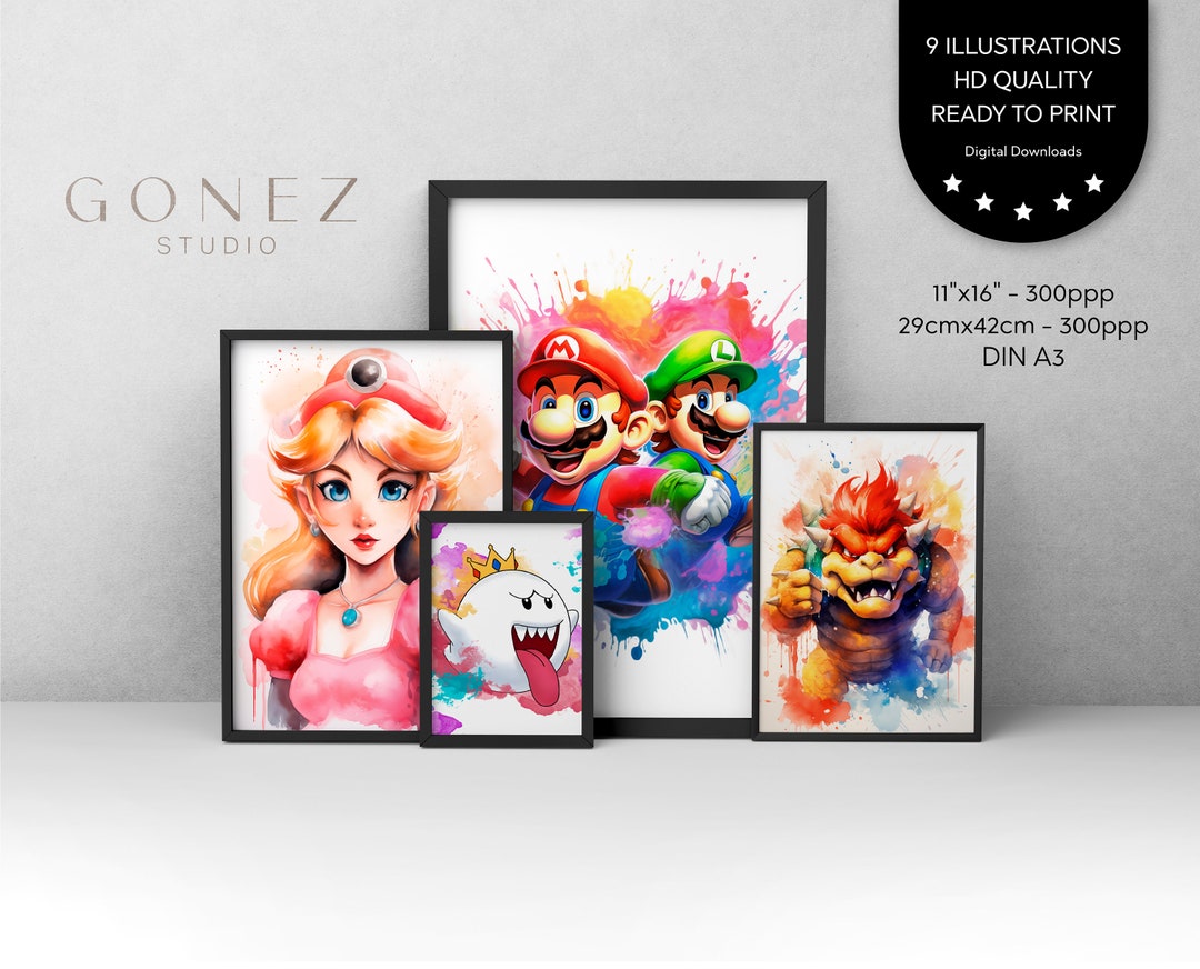 Retro Video Game Style Digital Illustrations: Unique Heroes and ...