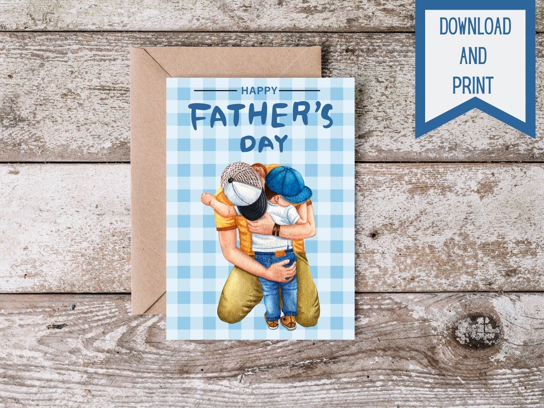 Printable Father's Day Card | Father's Day Gift| Digital Greeting Card ...
