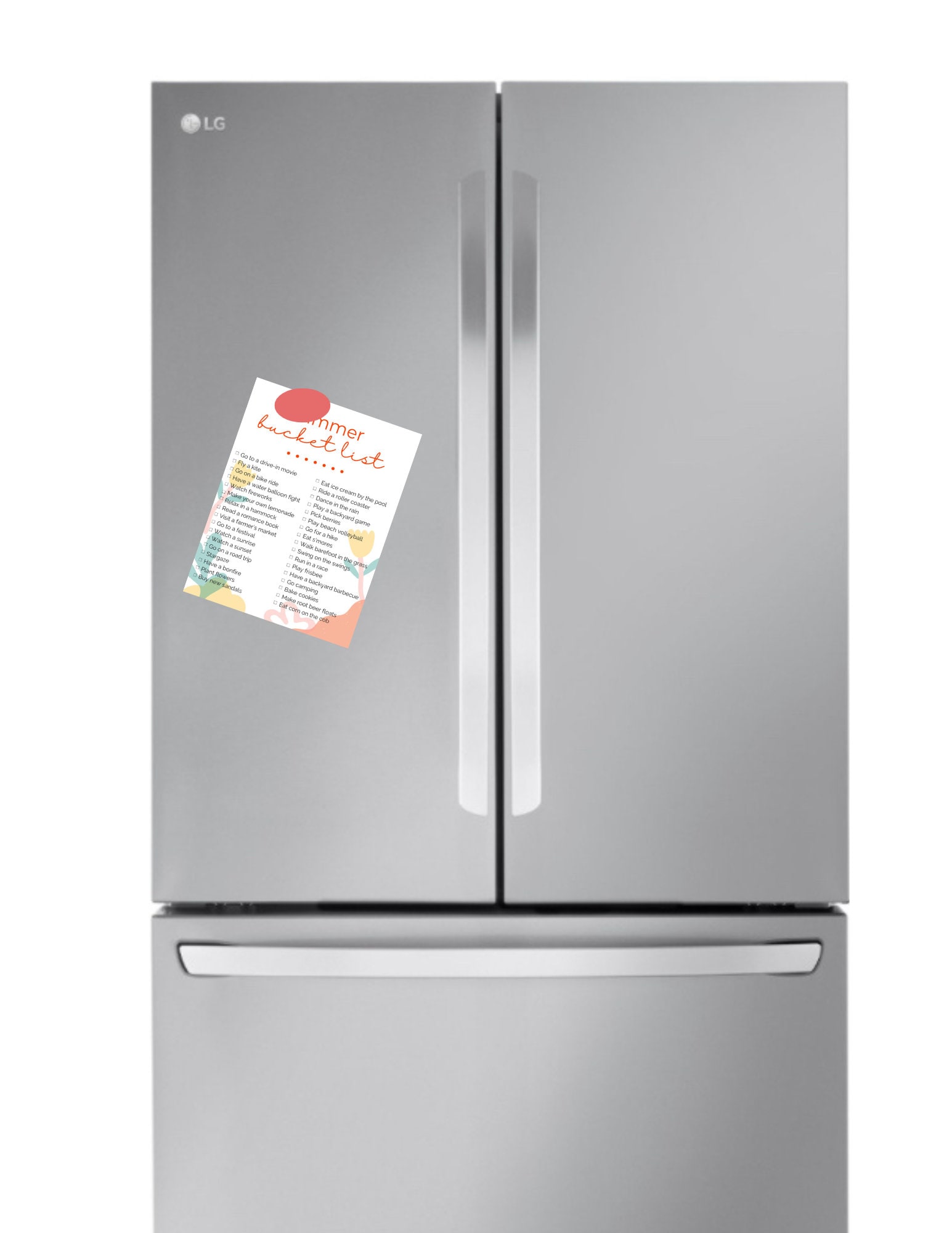 Summer Bucket List Digital Printable - Instant Download - Etsy