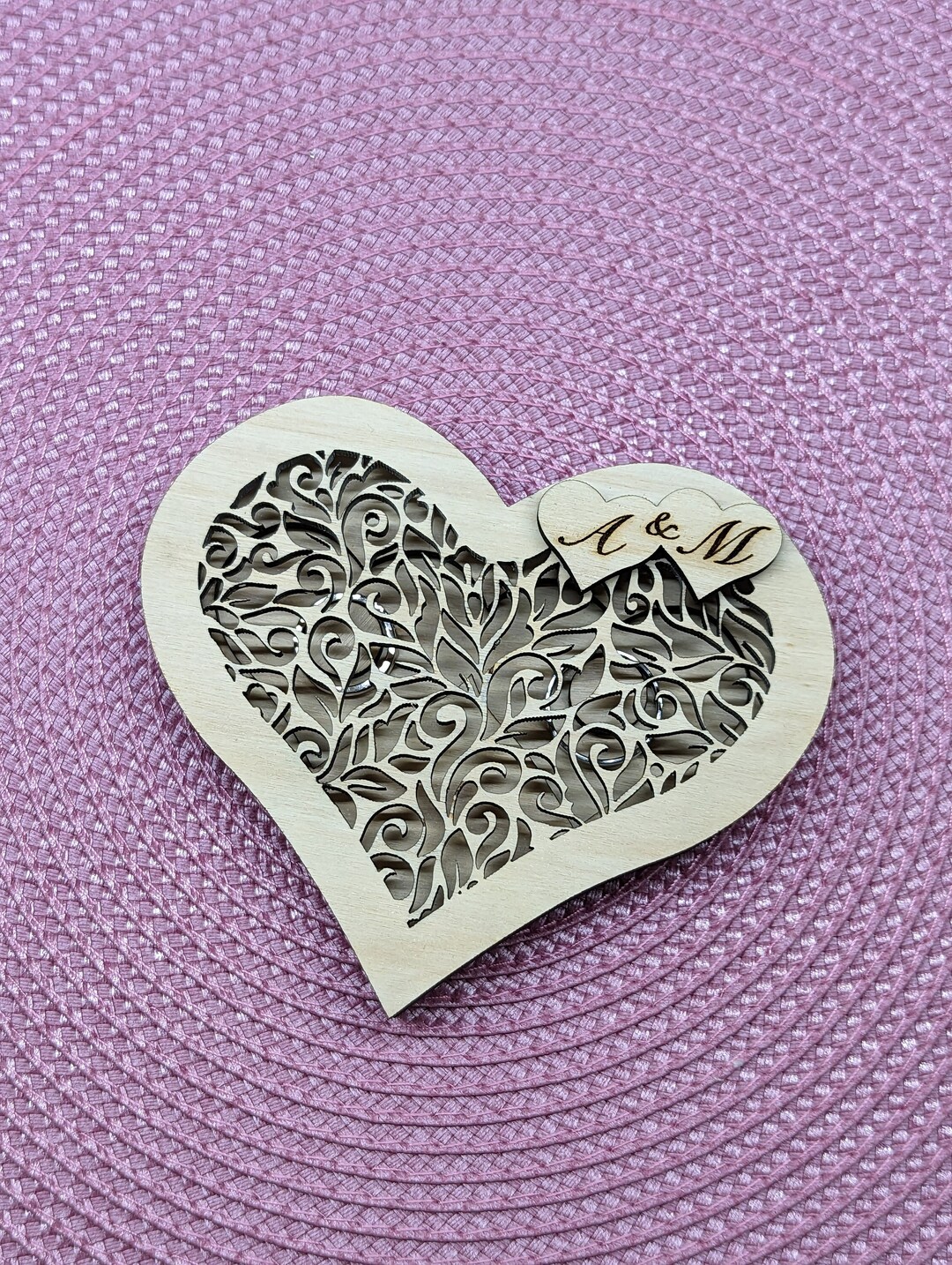 Heart Box for Wedding Rings - Etsy