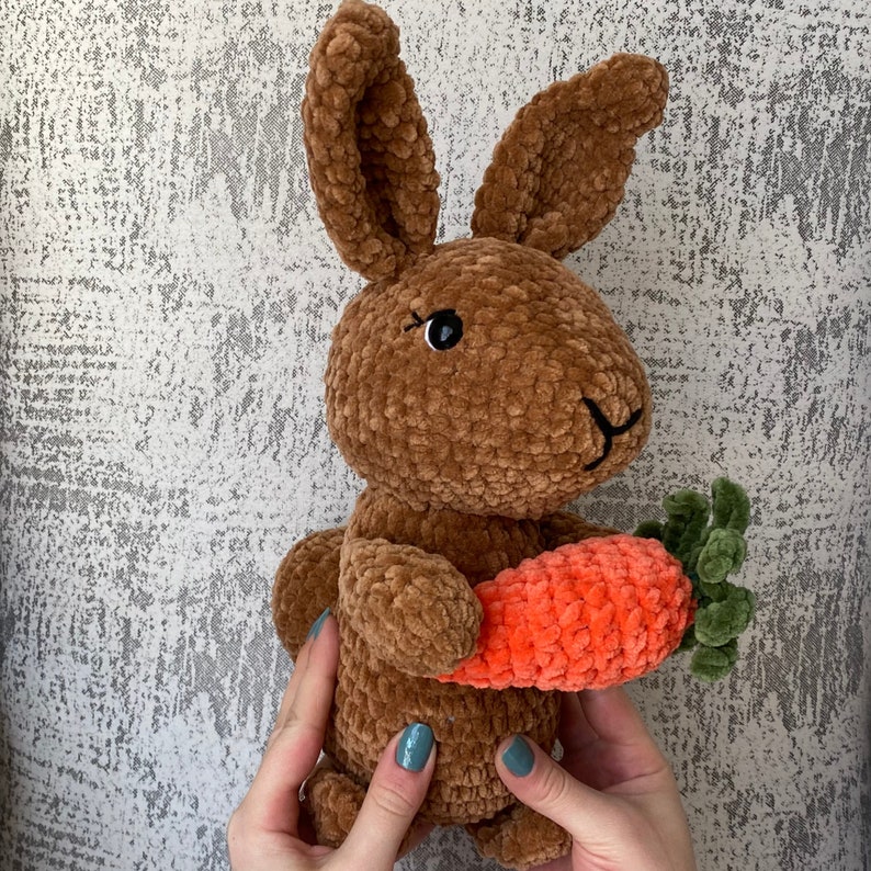 Amigurumi Rabbit Crochet Pattern Crochet Animal English PDF - Etsy