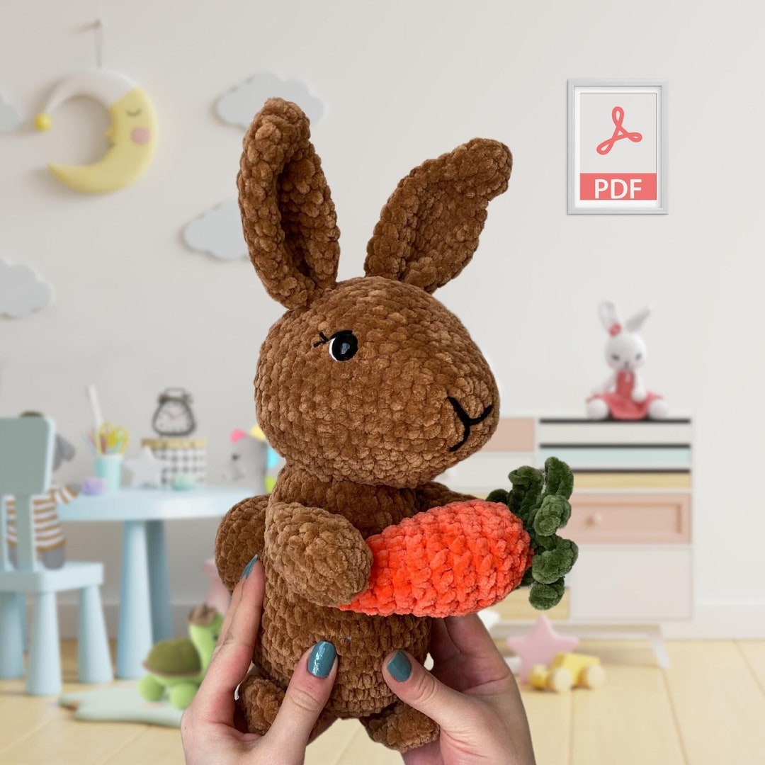 Amigurumi Rabbit, Crochet Pattern, Crochet Animal, English PDF - Etsy