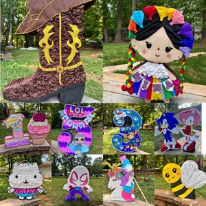 Personalized Piñatas - Etsy