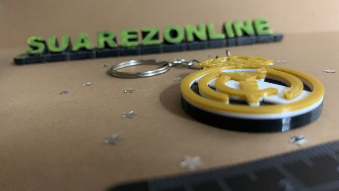 REAL MADRID Keychain - Etsy
