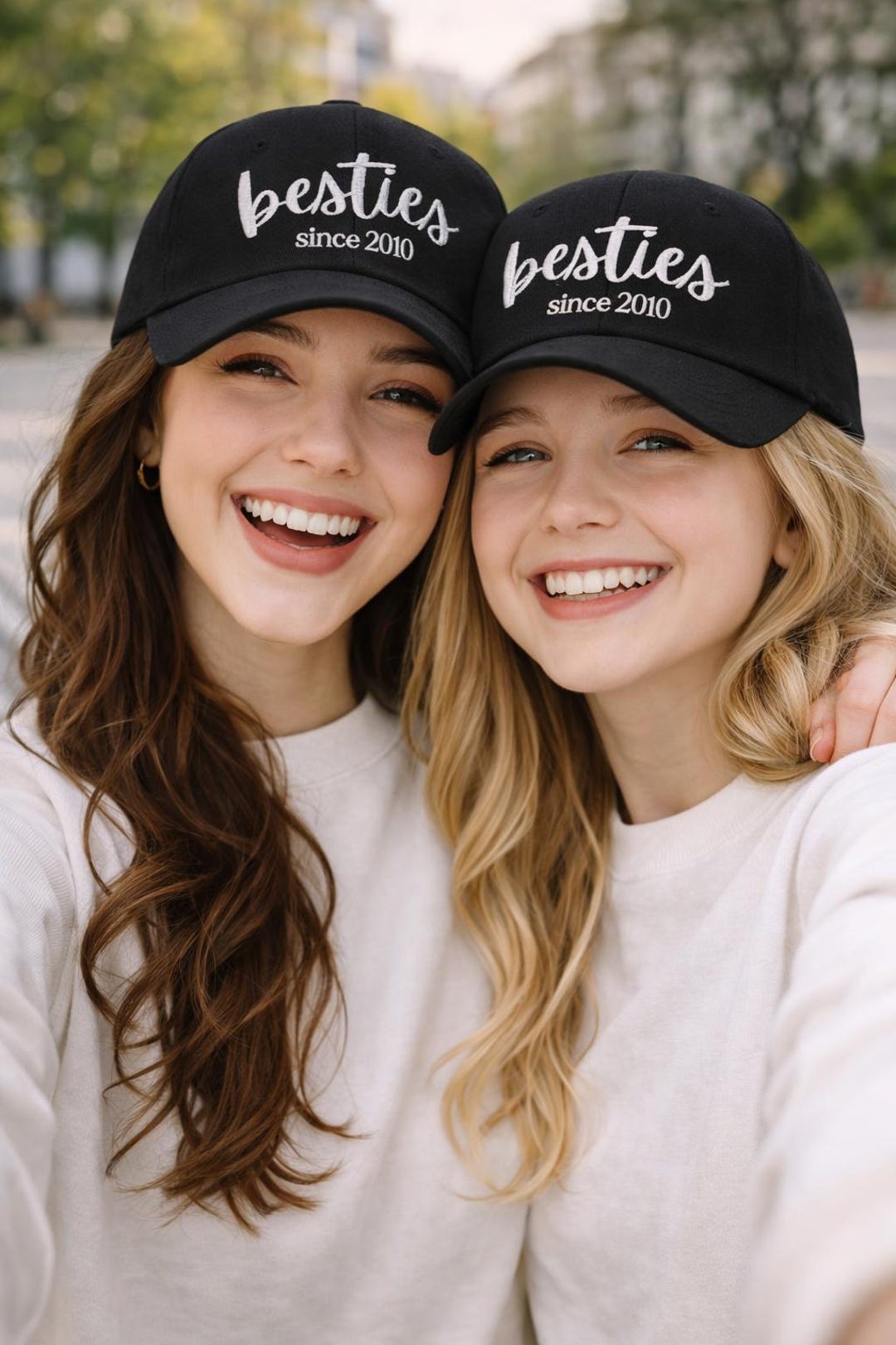 Custom Baseball Hat, Best Friend Cap, Custom Year Best Friends Hat ...
