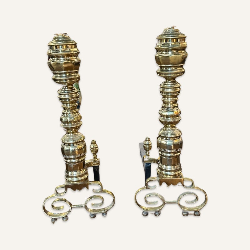 Large Andirons - Etsy