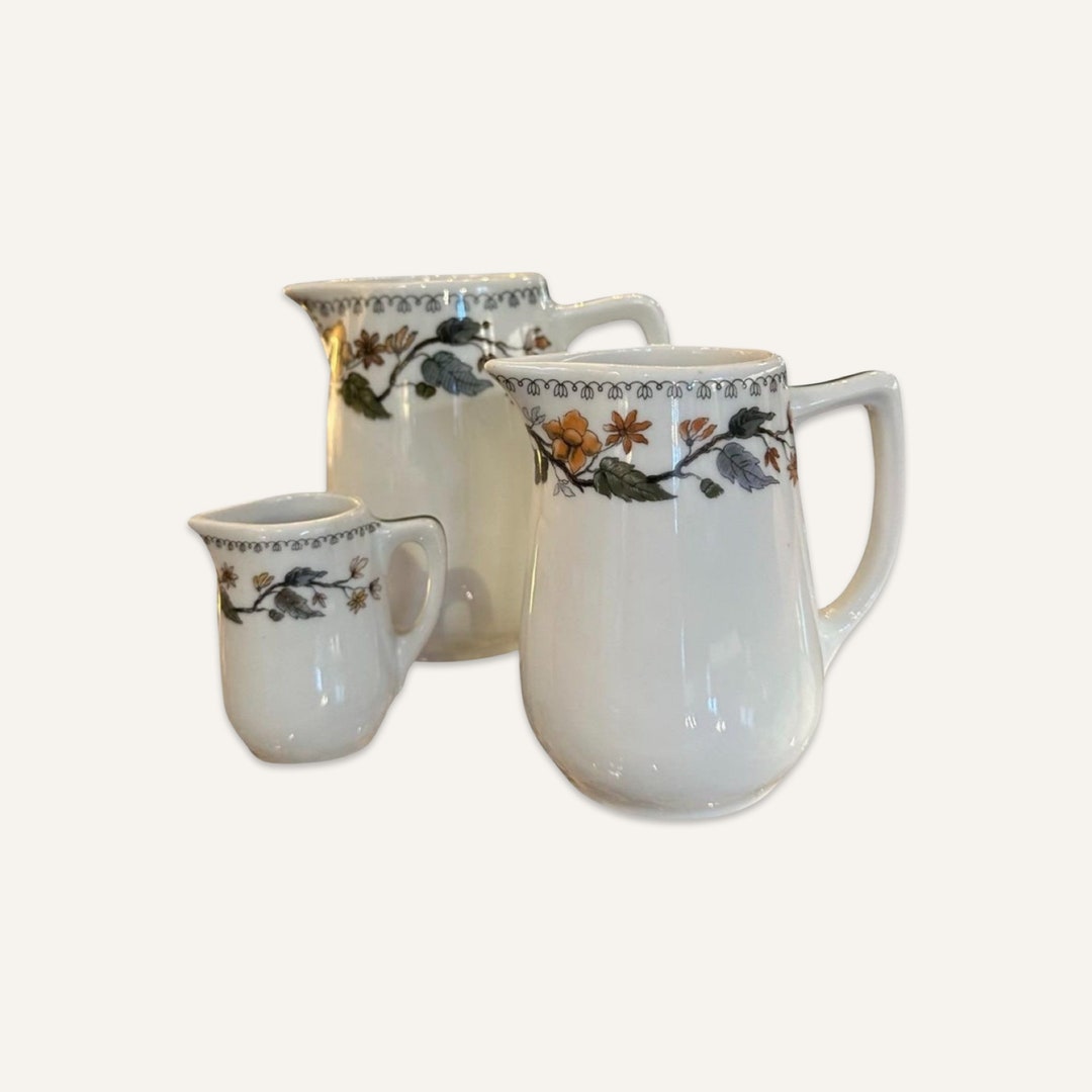Set of 3 Table Pitchers of Varying Sizes From the Greenbrier Hotel in ...