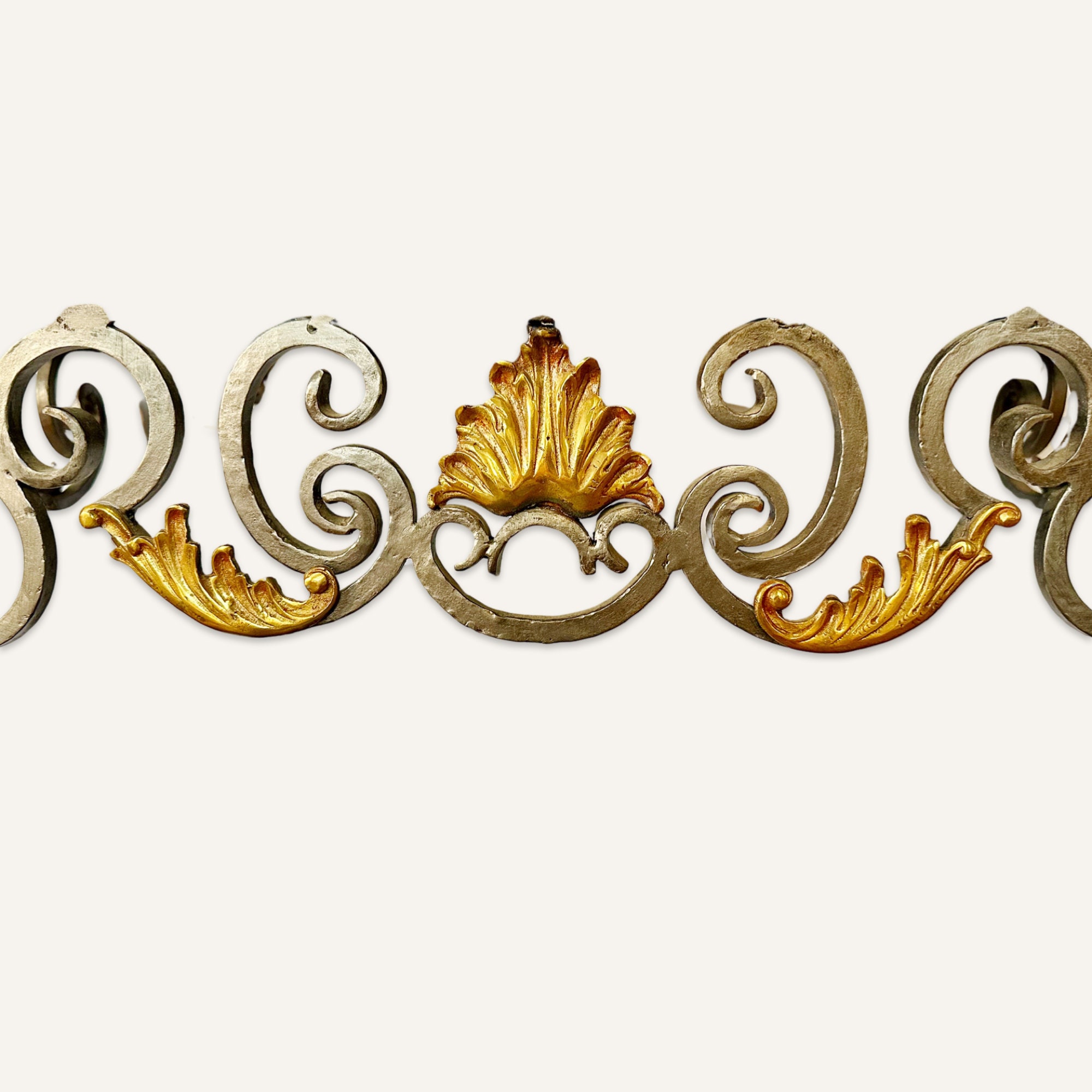 1940s Heavy Wrought Iron Scrollwork Pier Table - Etsy